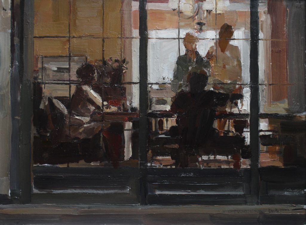 Tableau with three figures - Stephen Eric Scott